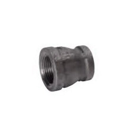 Mueller Industries B & K 521-321BG Reducing Pipe Coupling, 3/8 x 1/4 in, Malleable Iron 310 URC ...